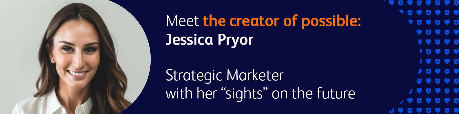 Strategic Marketer with her “sights” on the future