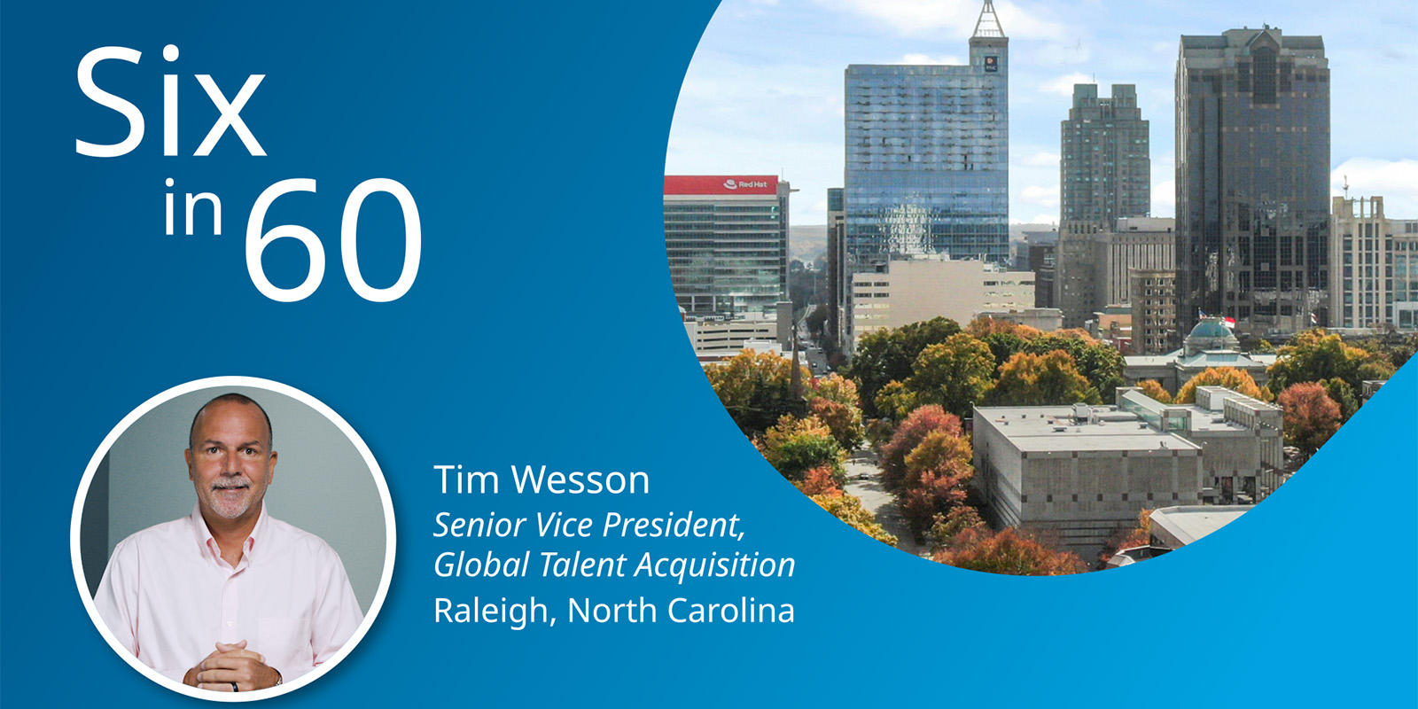 Six in 60 with Tim Wesson