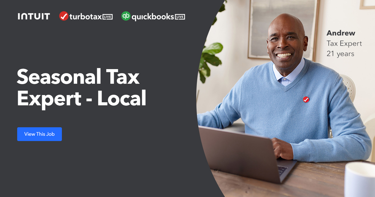 Seasonal Tax Expert - Local at Intuit
