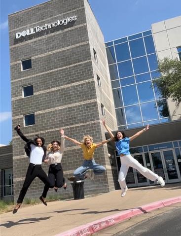 Progress Takes Megan, Marketing Intern at Dell Technologies