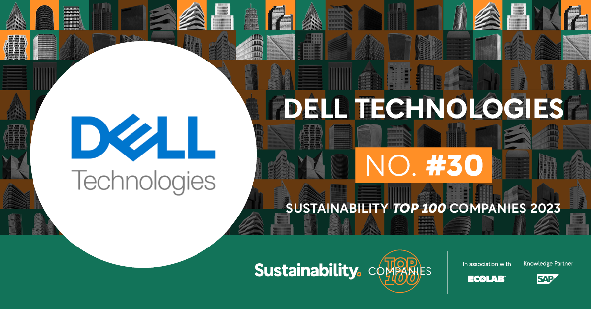 Dell Technologies Awarded Top 100 Companies in Sustainability