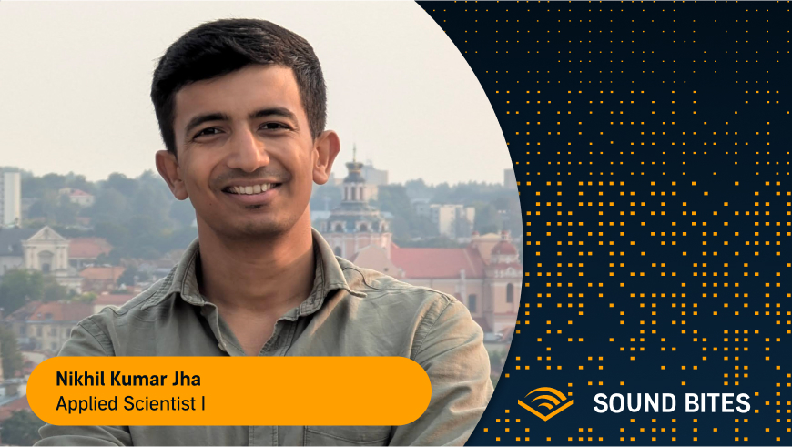 Sound Bites with Nikhil Kumar Jha | Audible Careers