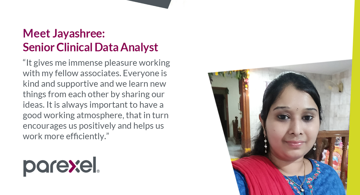 Meet Jayashree: Senior Clinical Data Analyst