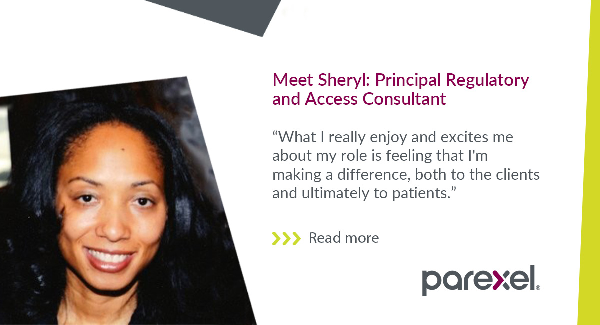 Meet Sheryl: Principal Regulatory Affairs Consultant, Regulatory Stra