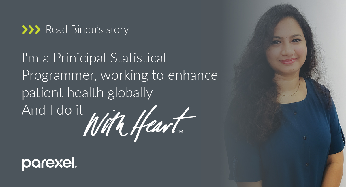Meet Bindu, a Principal Statistical Programmer at Parexel