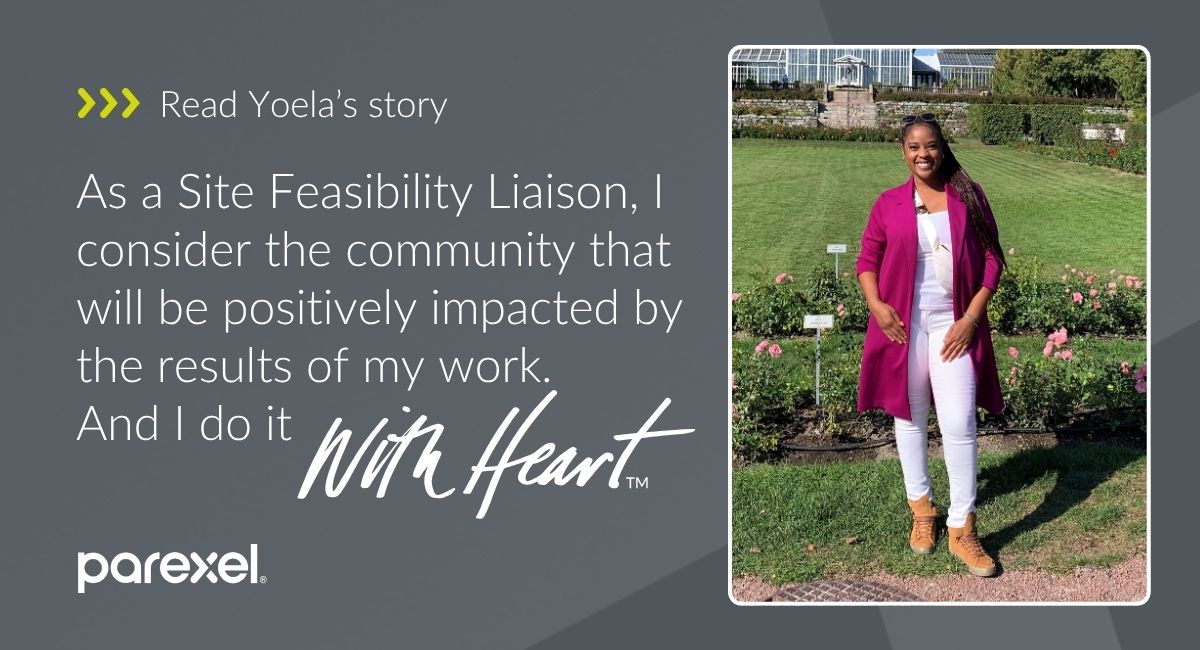 Meet Yoela, Site Feasibility Liaison