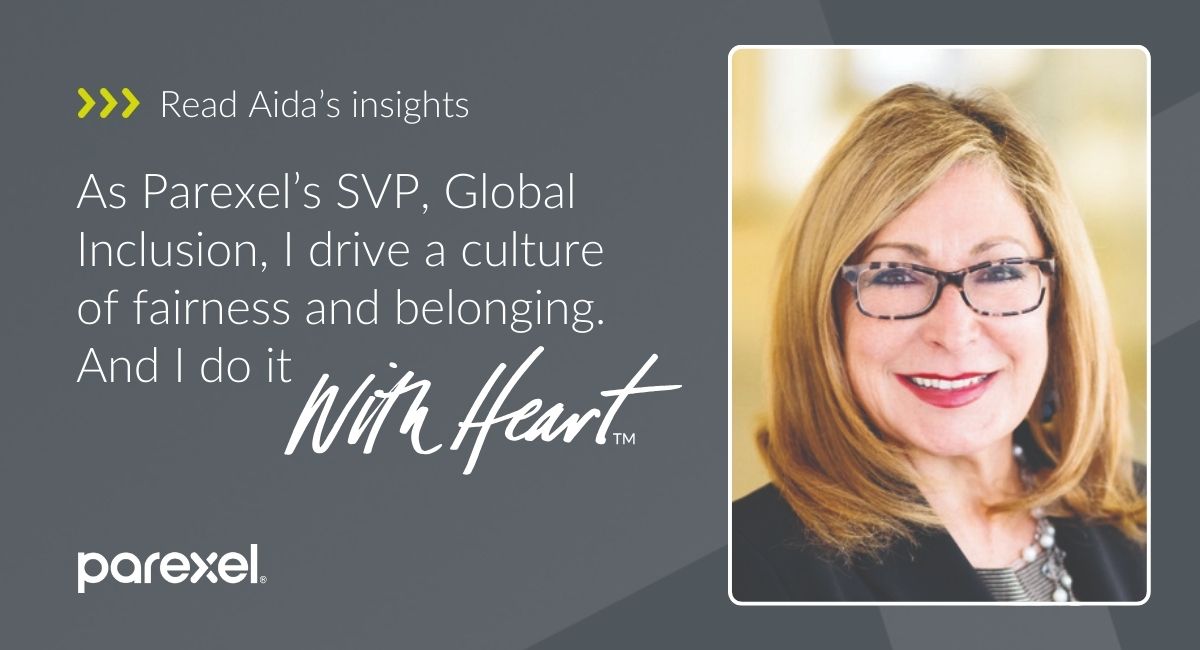 Aida Sabo, Sr. VP Global Inclusion at Parexel