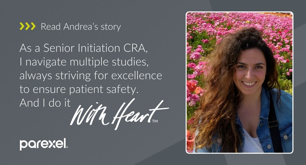 Meet Andrea: Senior Initiation Clinical Research Associate at Parexel