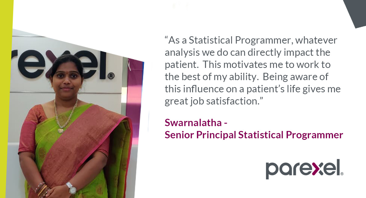 Meet Swarnalatha: Senior Principal Statistical Programmer FSP