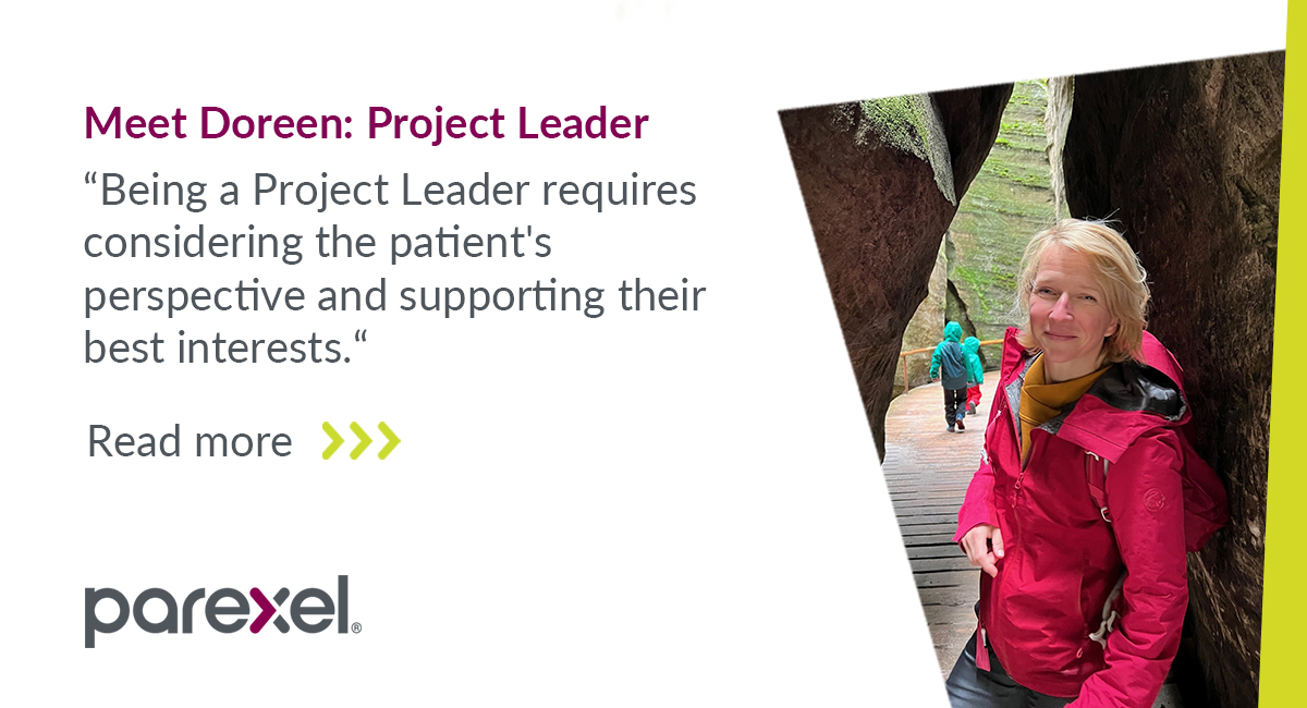 Meet Doreen, a Project Leader focusing on patient-centric research