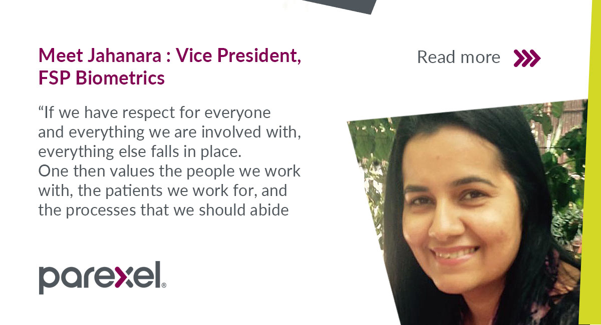 Meet Jahanara: Vice President, FSP Biometrics, India