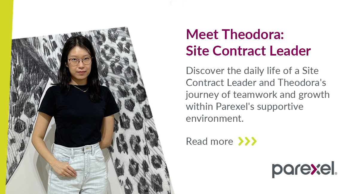 Meet Theodora, a Site Contracts Lead at Parexel