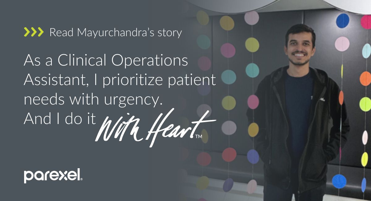 Meet Mayurchandra: Clinical Operations Assistant at Parexel