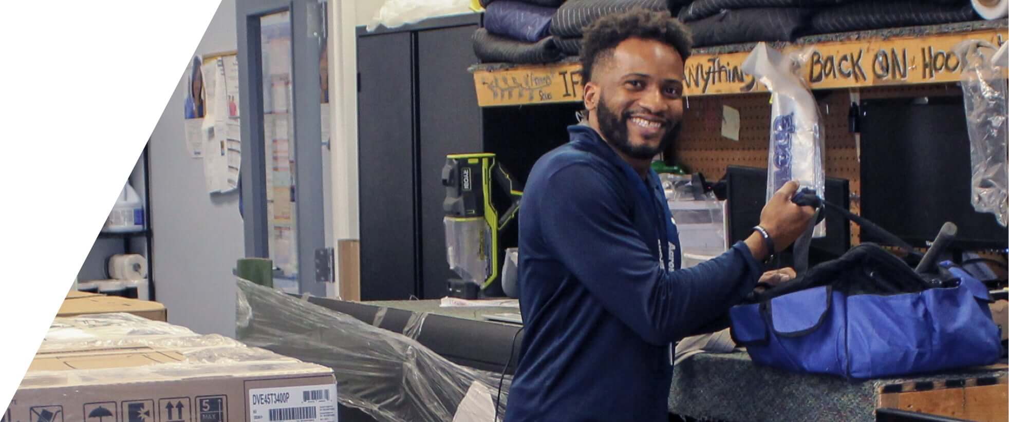 Working at Aaron Rents